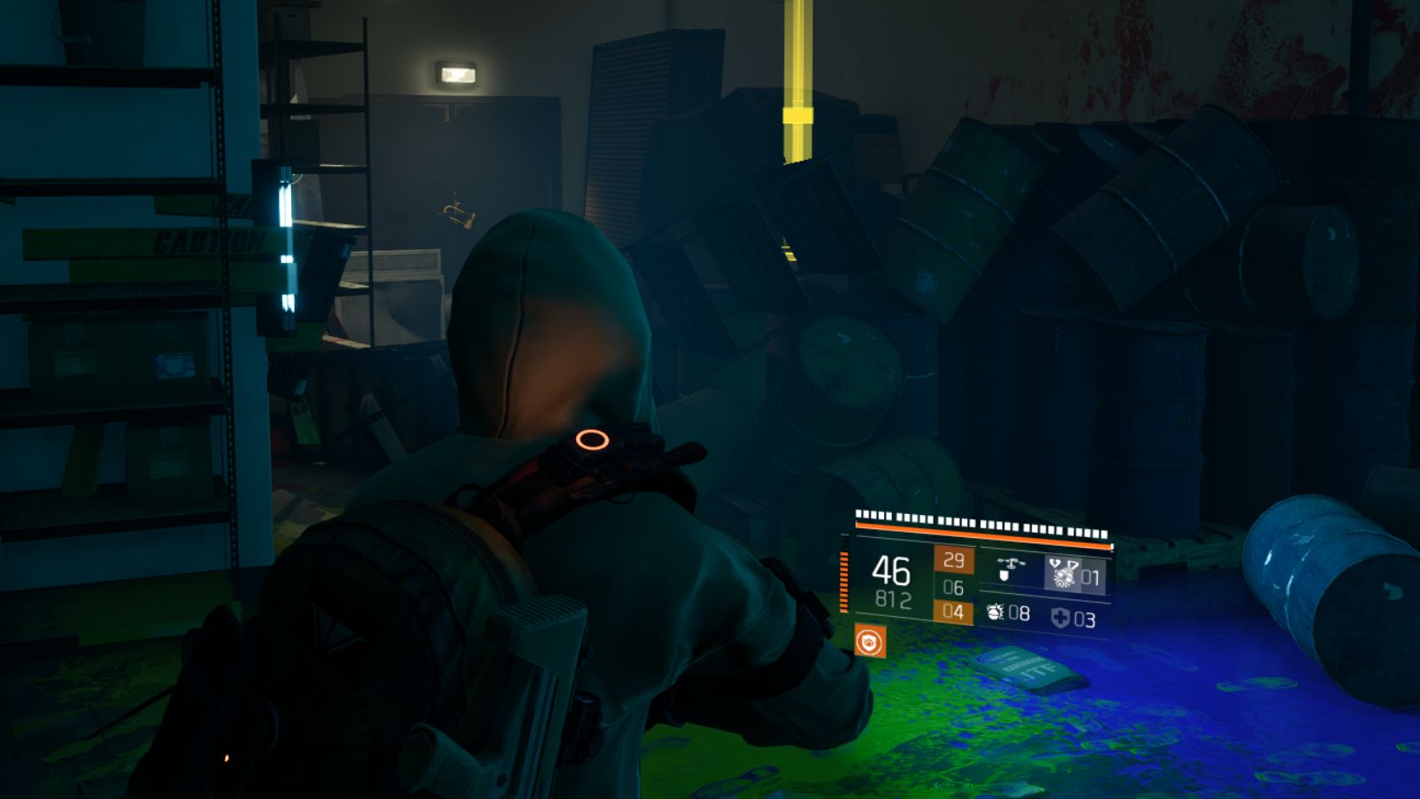 The Division 2 The Capitol Anomaly Storage Room Access Code and Storage ...
